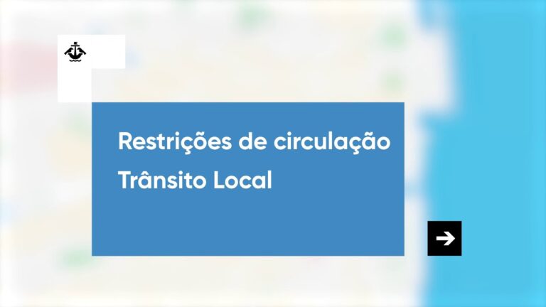 Restrições à Circulação: Otimização e Conscientização | Actualizado ...